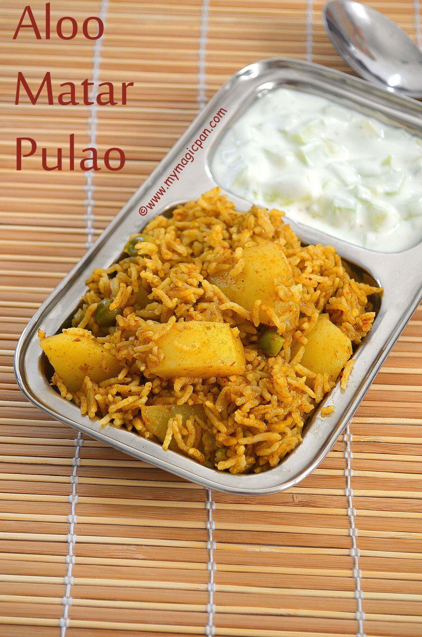 Aloo Matar Pulao – Potato Peas Pulao