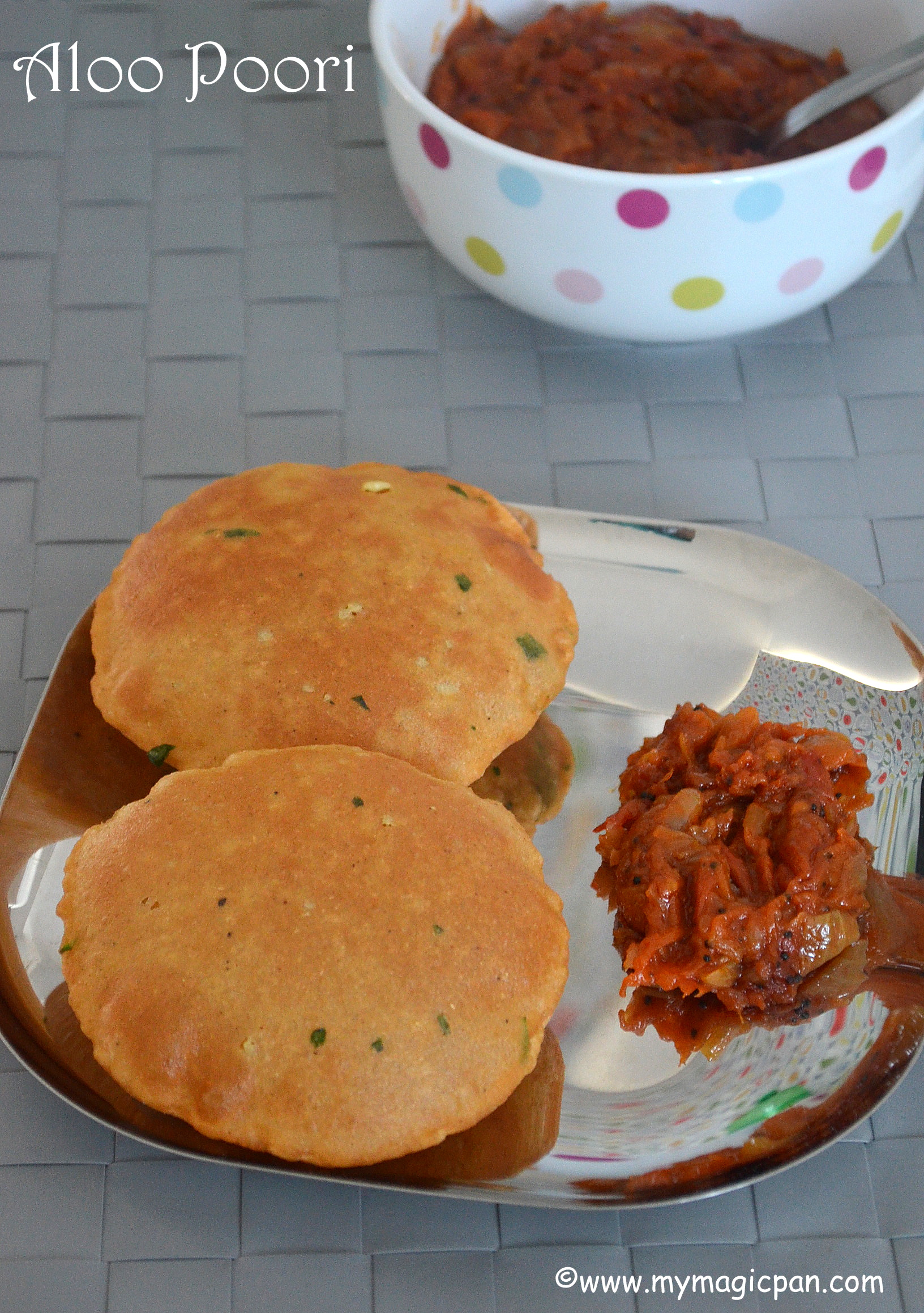 Aloo Poori – Potato Poori