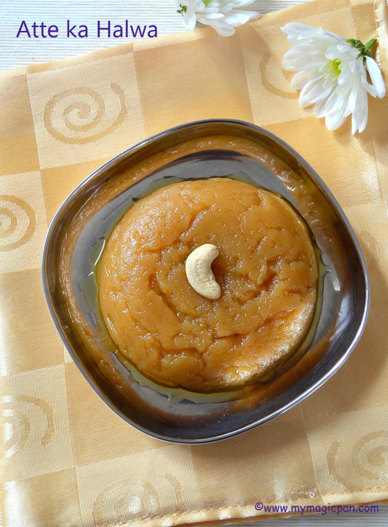 Atta Halwa – Whole Wheat Flour Halwa