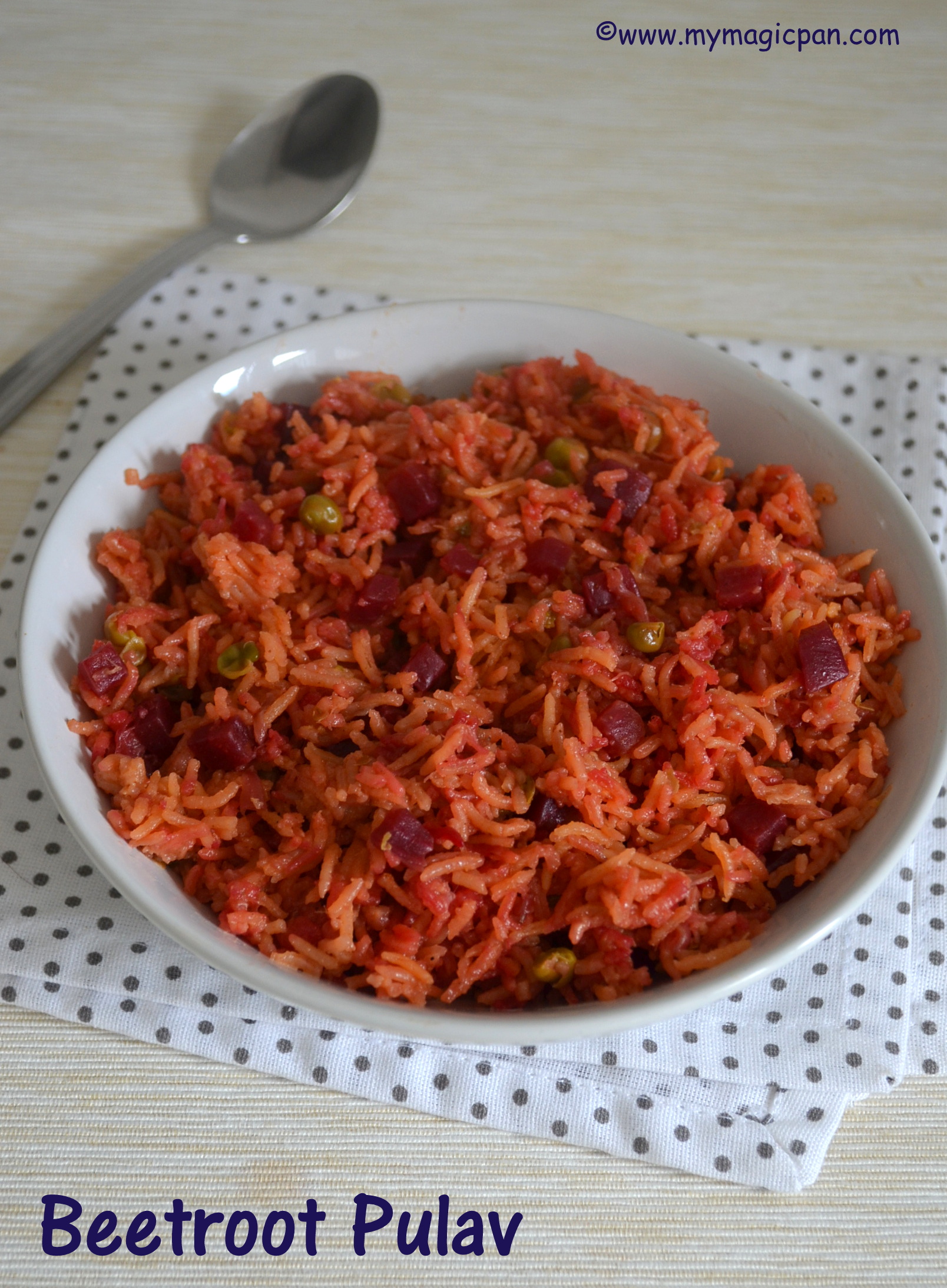 Beetroot Pulao – Rice Varieties