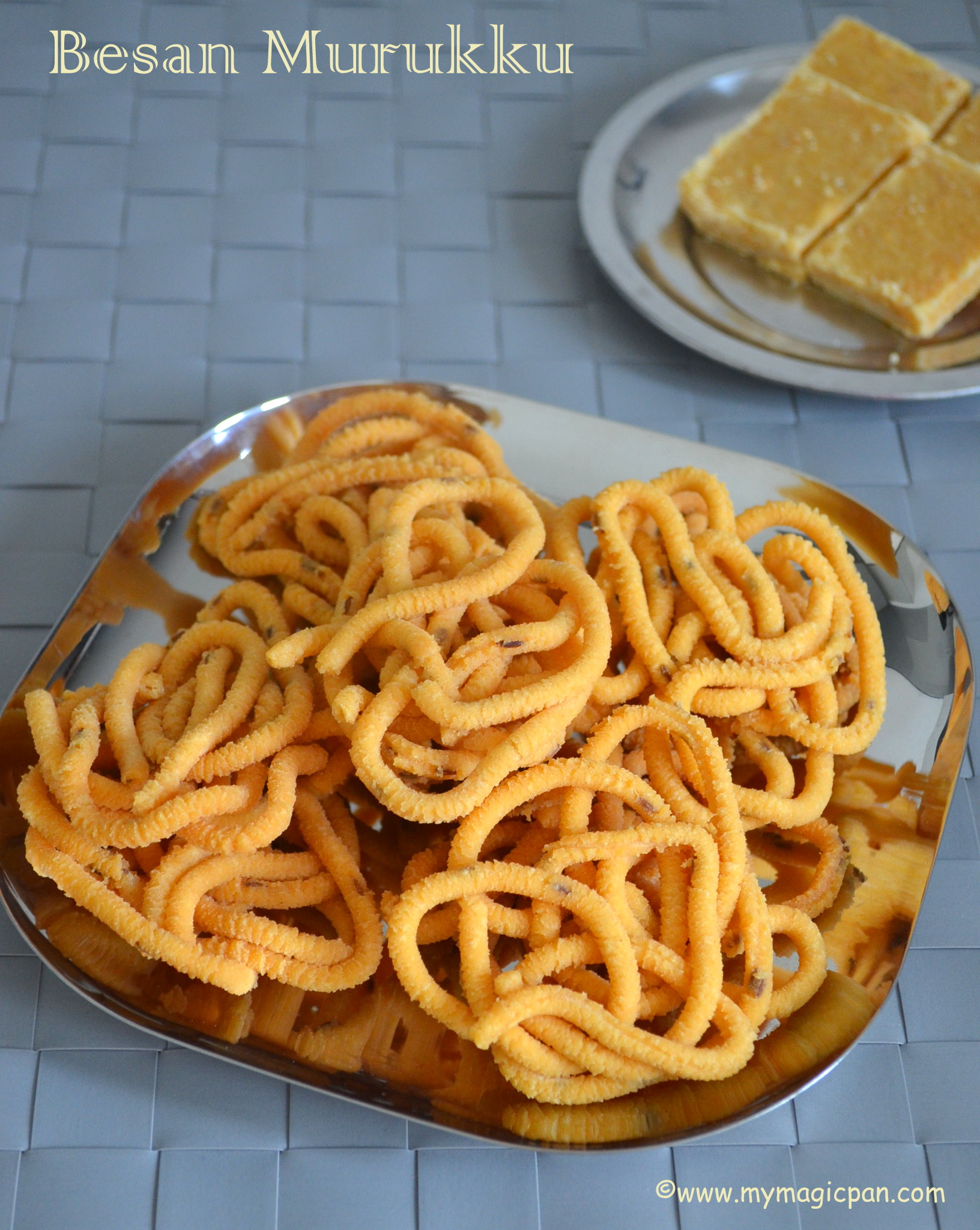 Besan Murukku – Kadalai Mavu Murukku