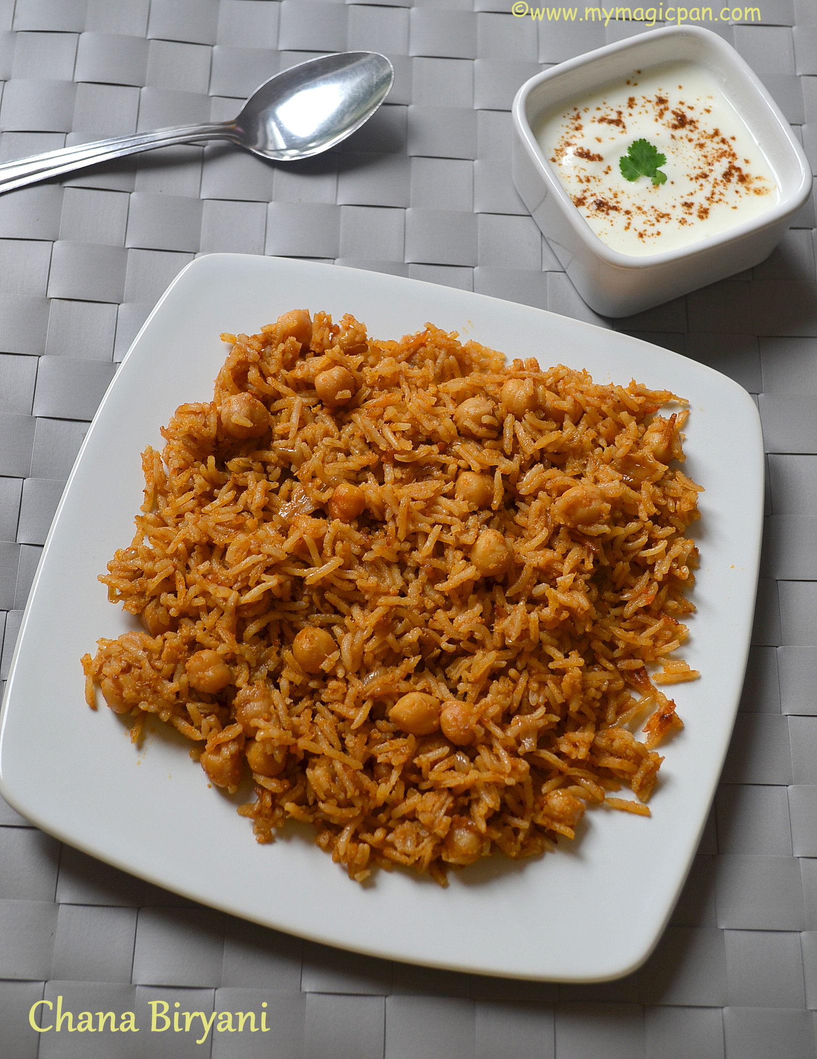 Chana Biryani – Chickpeas Biryani