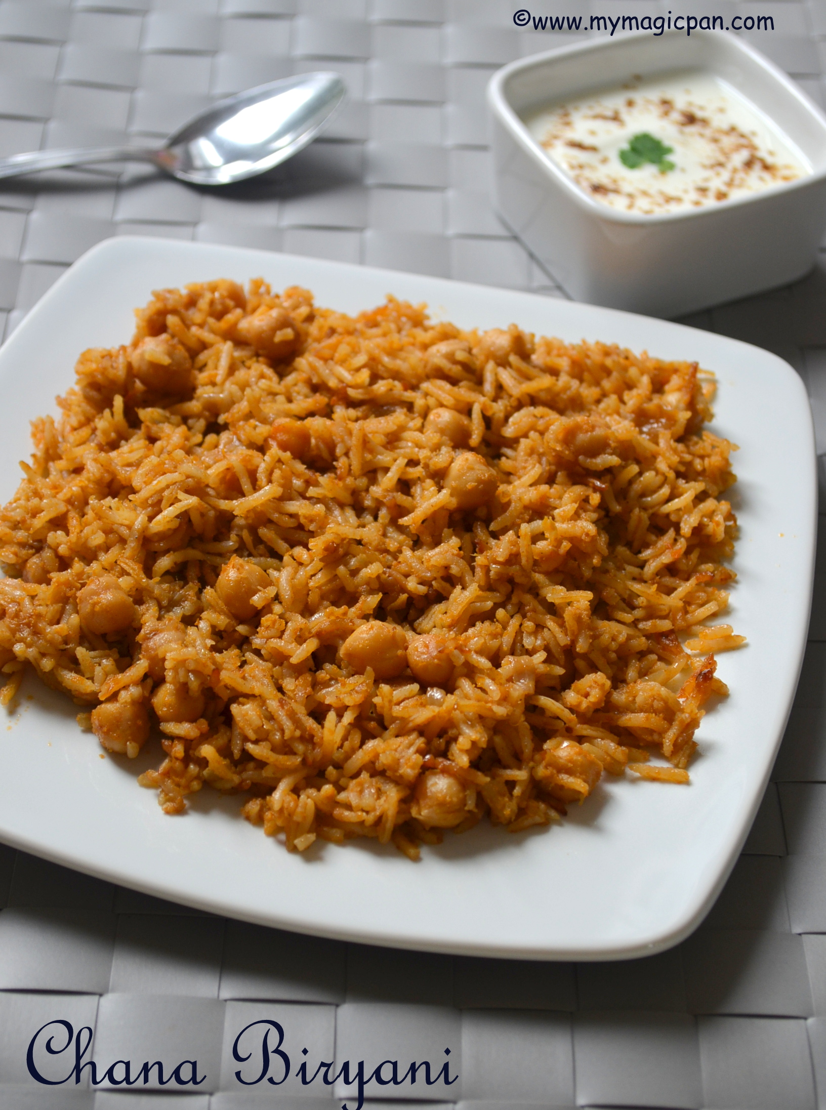 Chana Biryani – Chickpeas Biryani