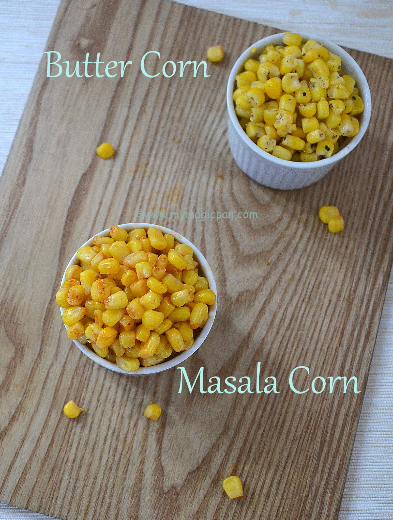 Cup Corn 2 Ways – Butter Corn – Masala Corn