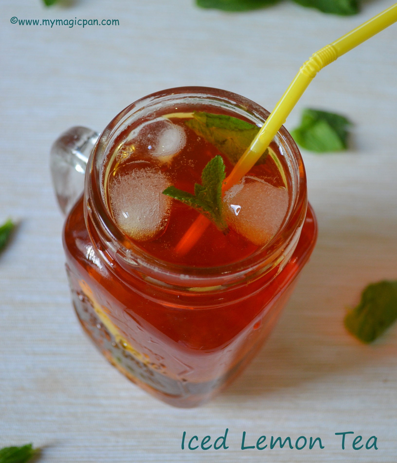 Iced Lemon Tea – Iced Tea