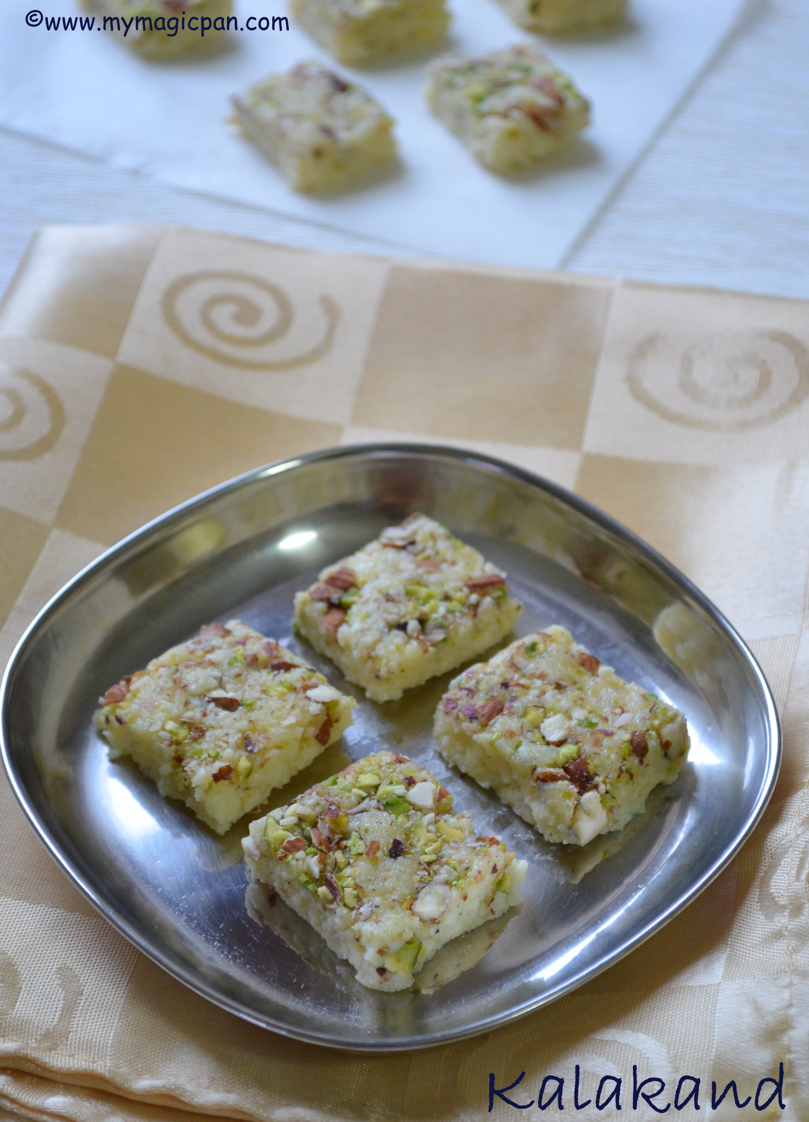 Kalakand Recipe- Quick Kalakand Recipe