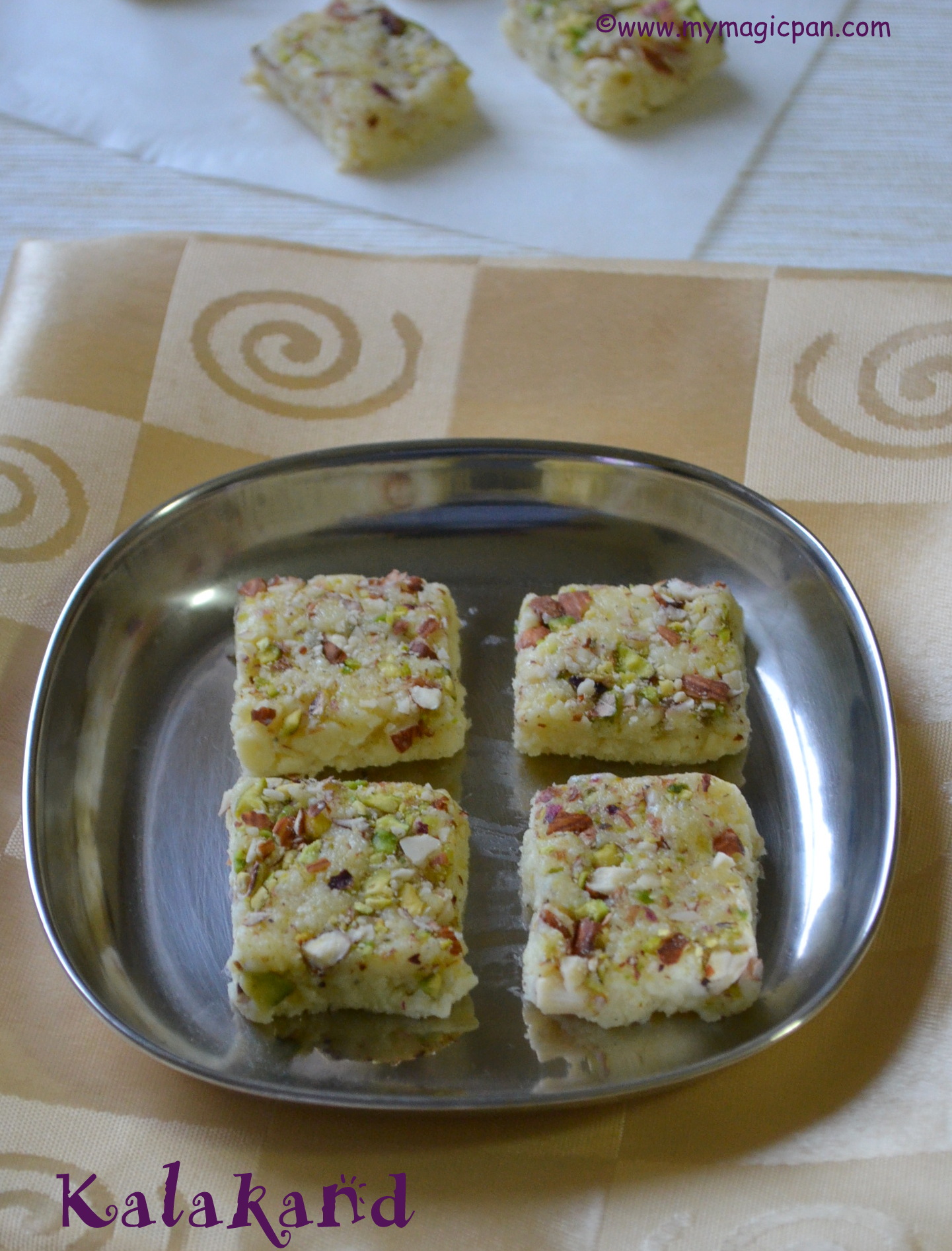 Kalakand Recipe- Quick Kalakand Recipe