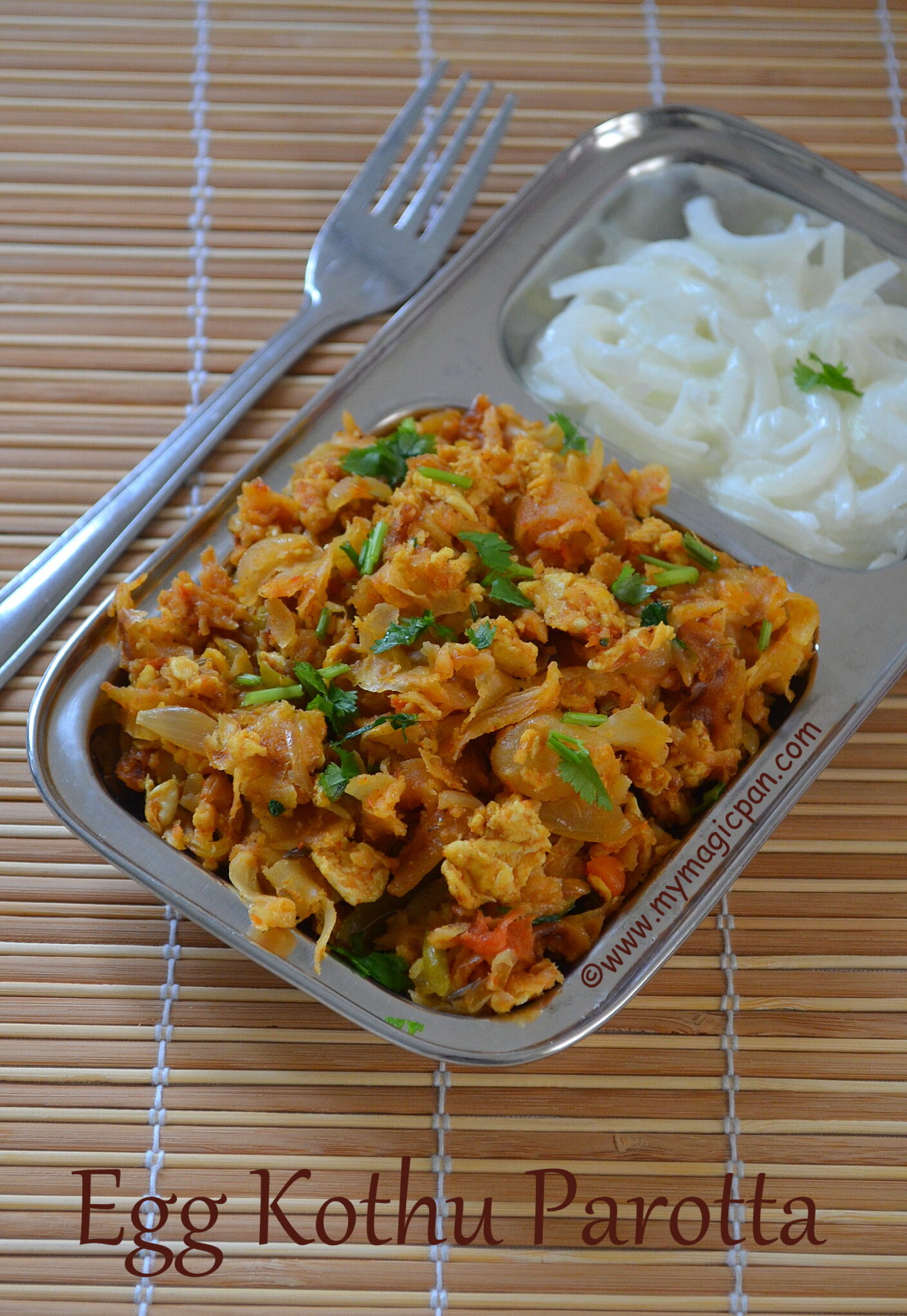 Egg Kothu Parotta – Kothu Parotta Street Style