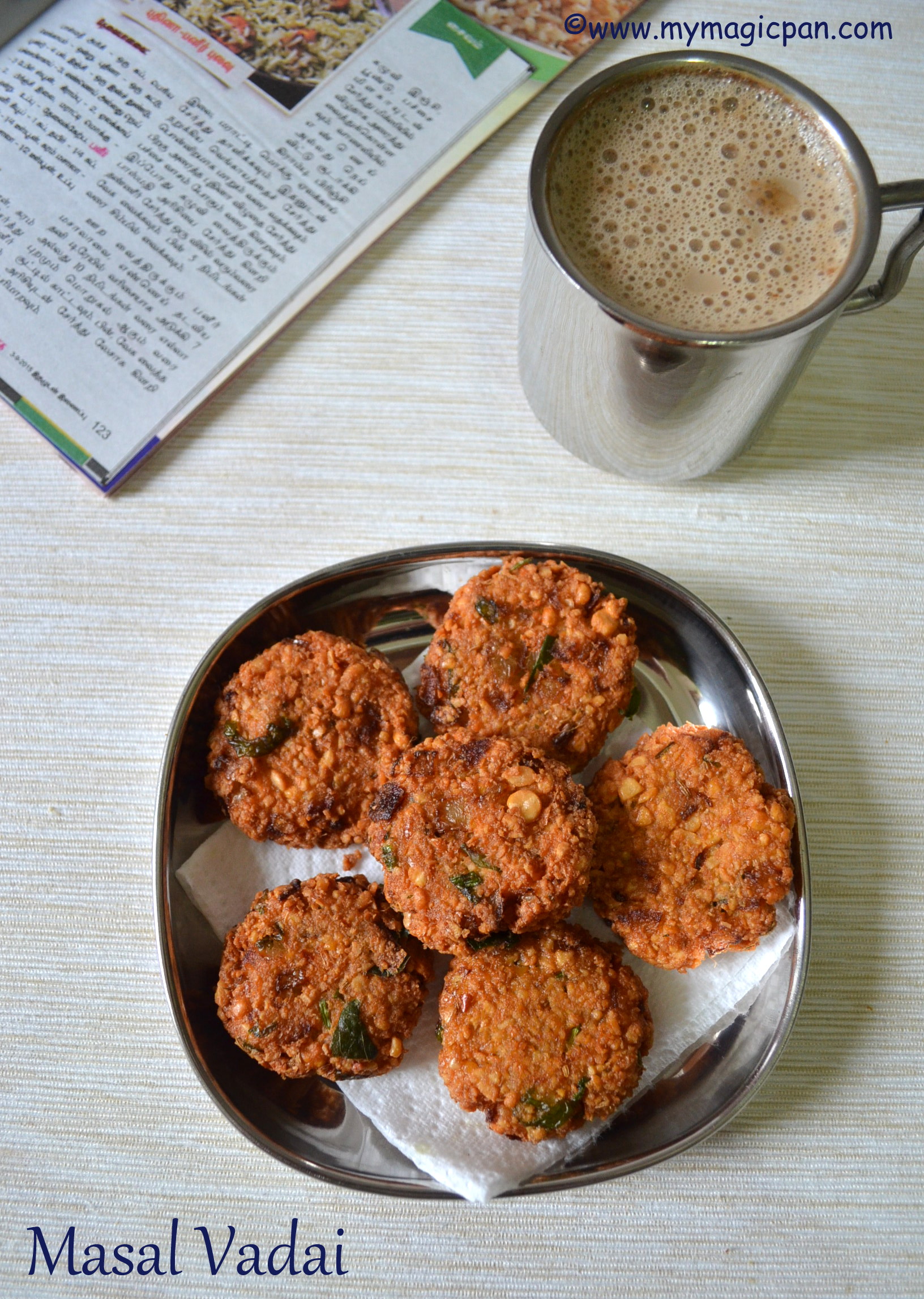 Masal Vadai – Paruppu Vadai – Masala Vadai