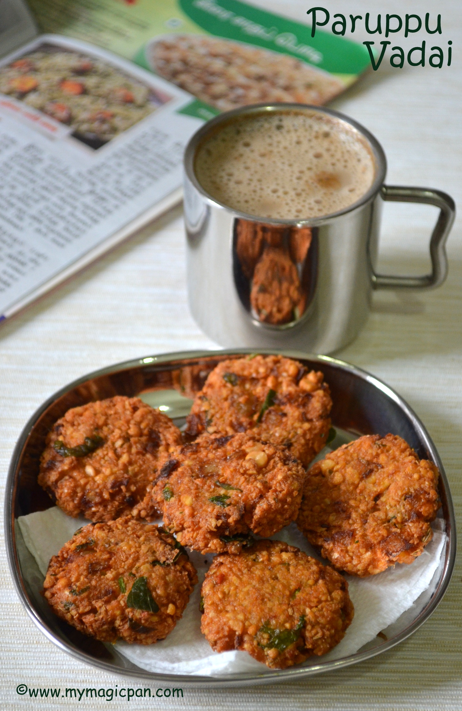 Masal Vadai – Paruppu Vadai – Masala Vadai
