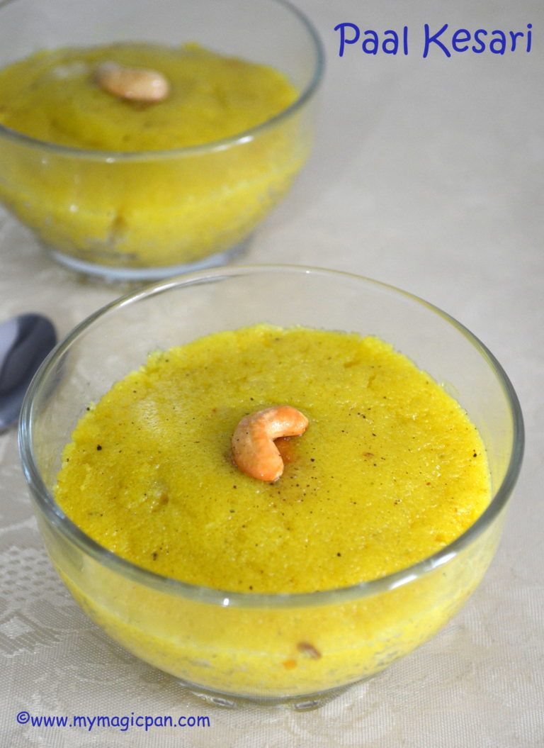 Paal Kesari – Milk Kesari – Kesari Using Milk