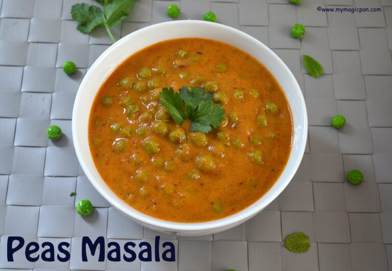 Peas Masala – Peas Masala Gravy