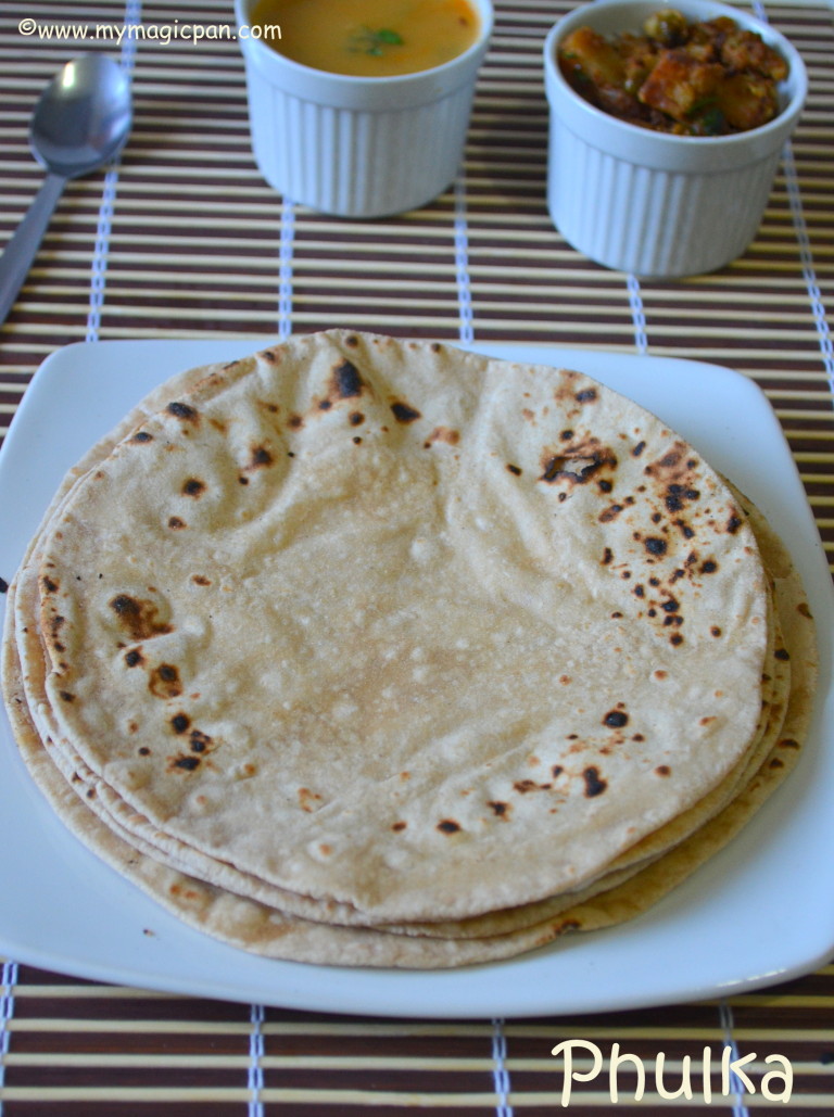 Phulka – How to make soft phulkas – Roti Recipe