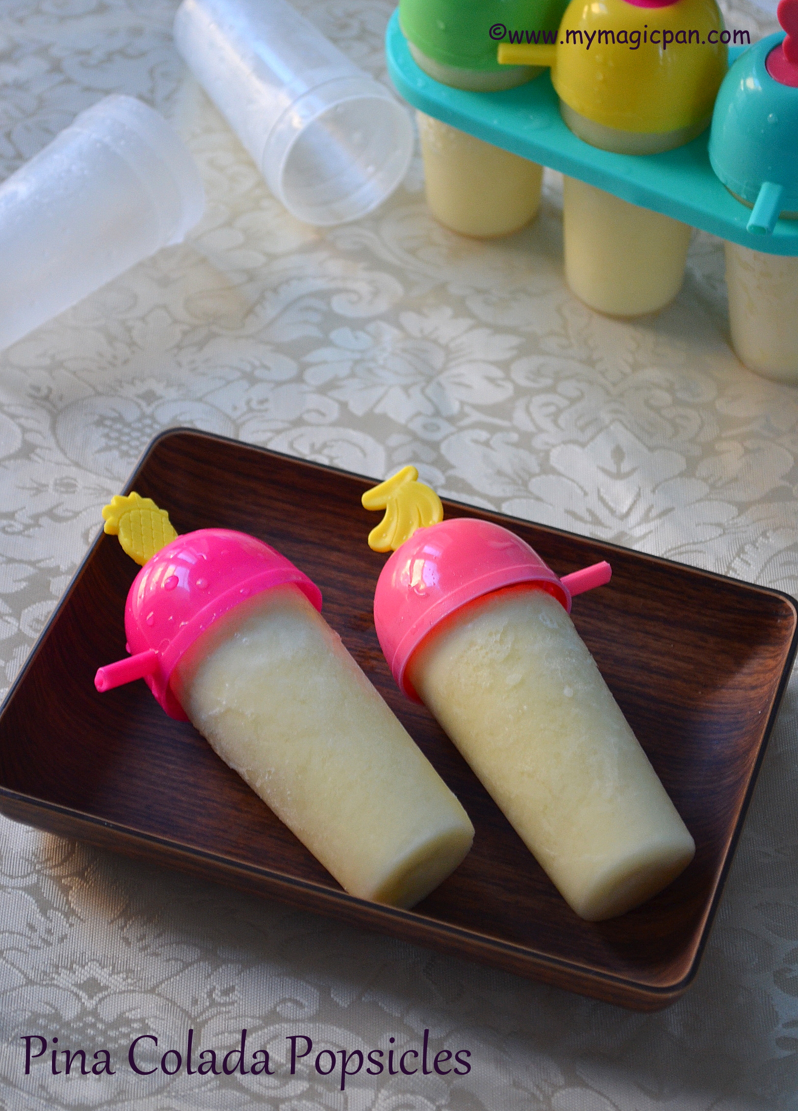 Pina Colada Popsicles – Popsicle Recipes
