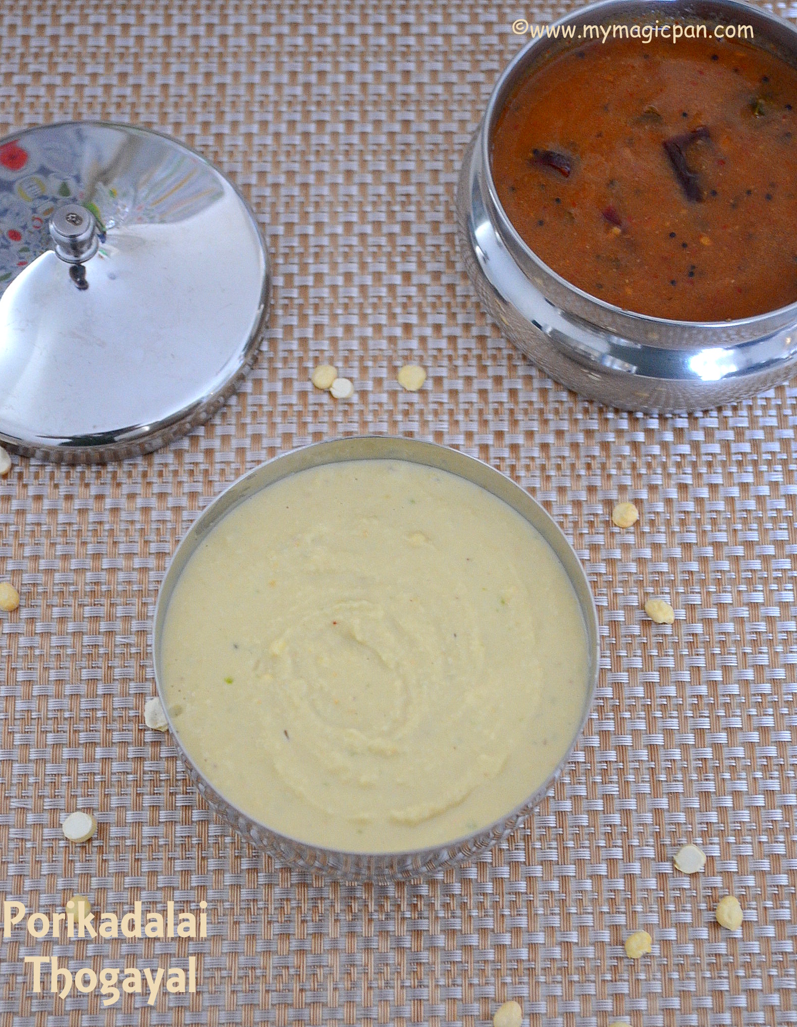 Pottukadalai Thuvaiyal – Porikadalai Thogayal