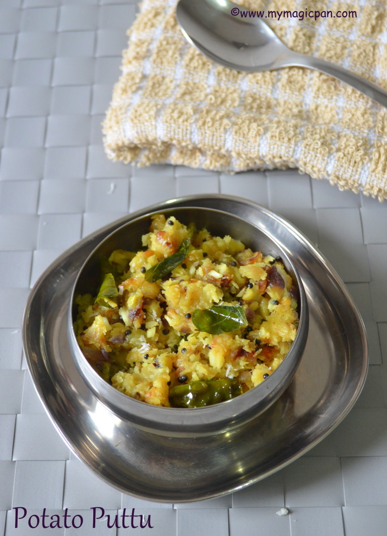 Potato Puttu – Urulaikizhangu Puttu