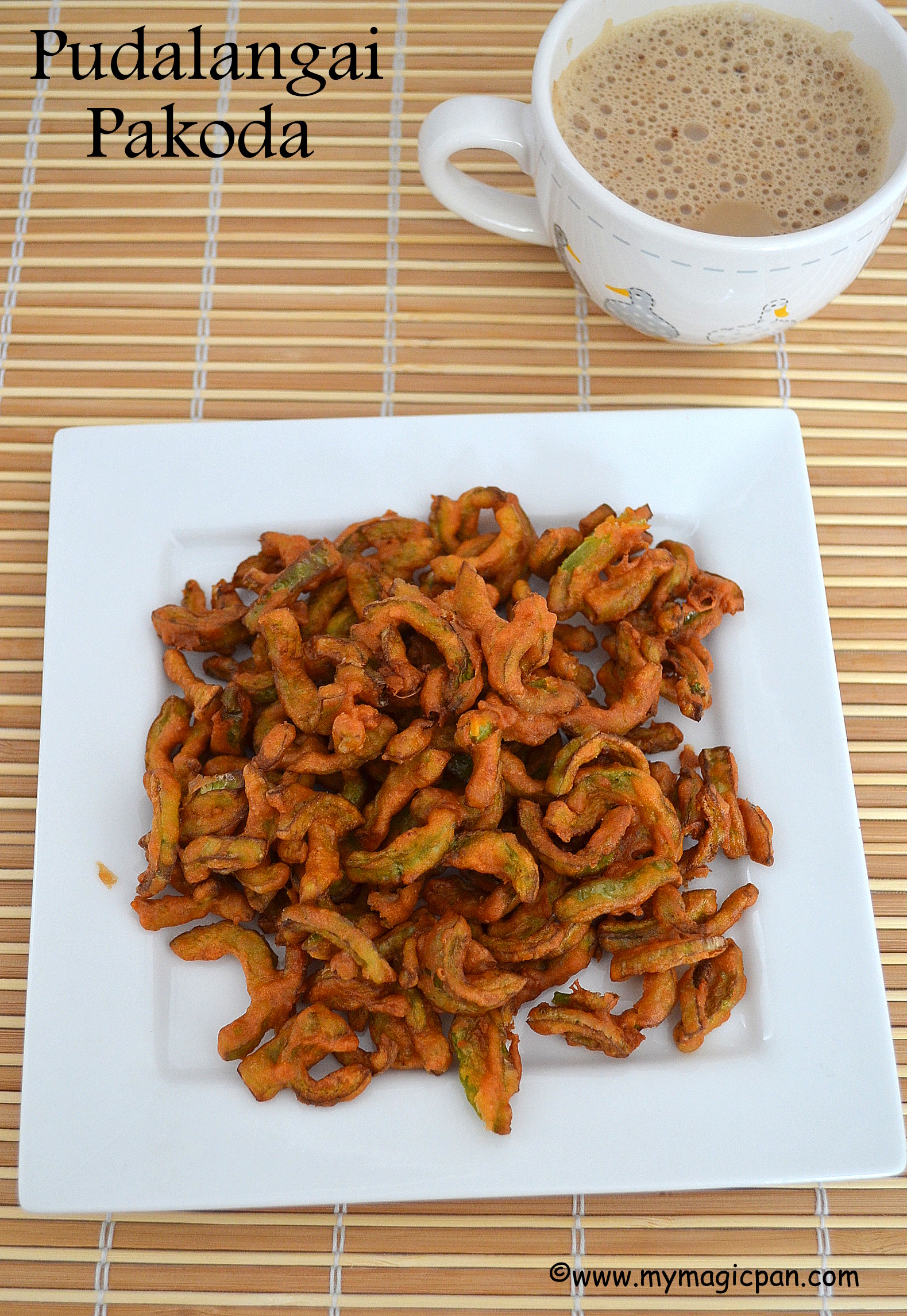 Pudalangai Pakoda – Snake Gourd Pakoda