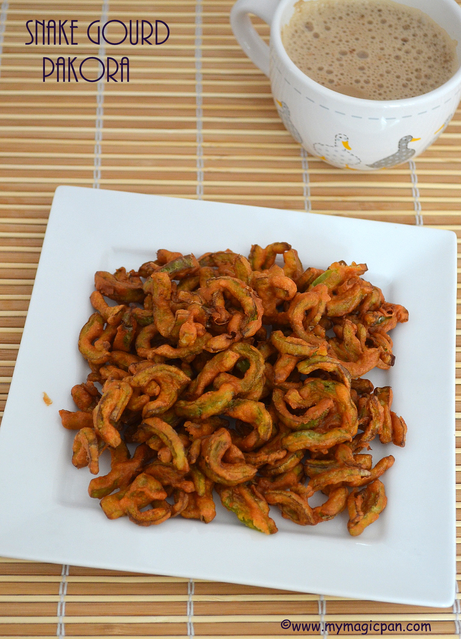 Pudalangai Pakoda – Snake Gourd Pakoda