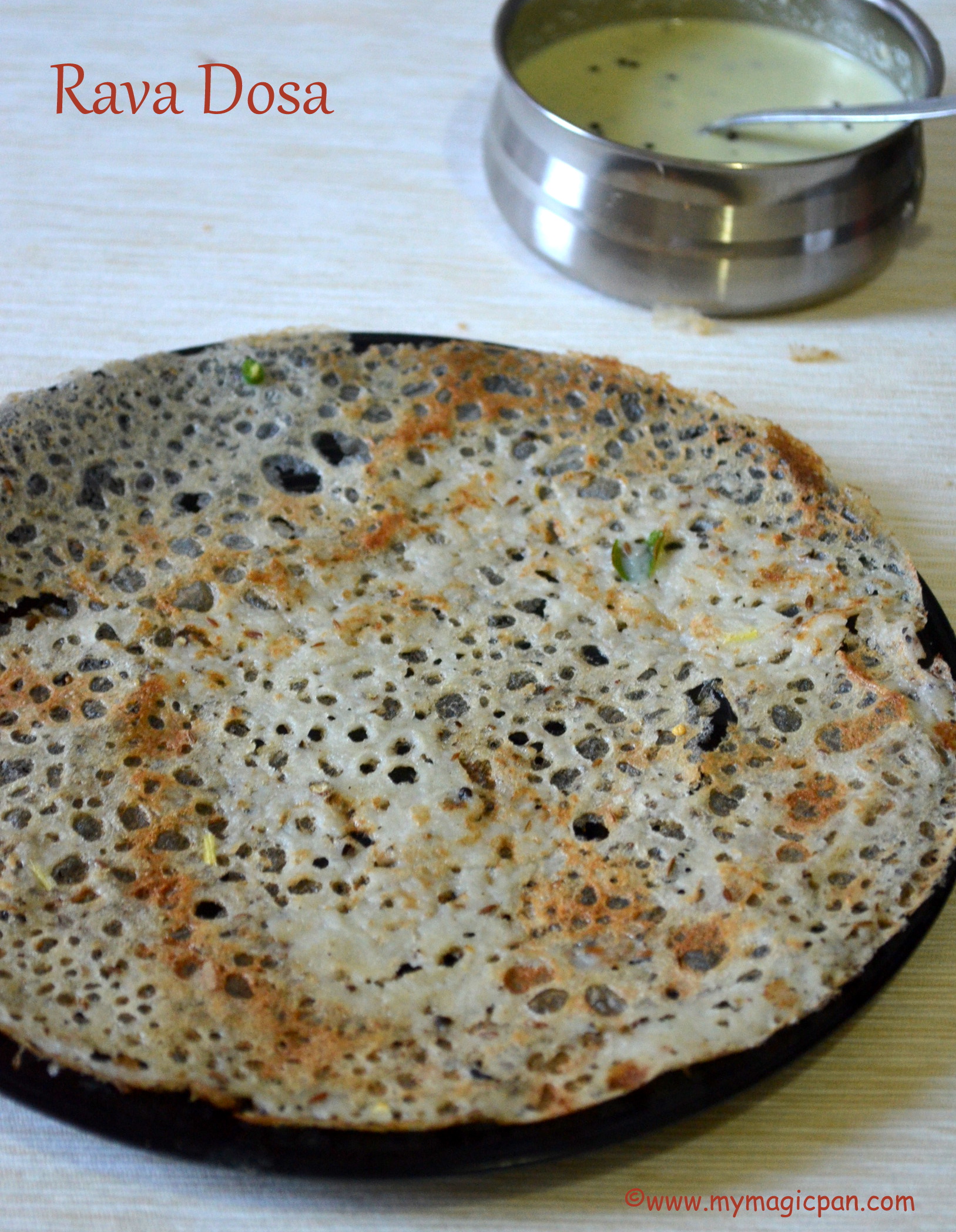 Rava Dosa – Instant Rava Dosa
