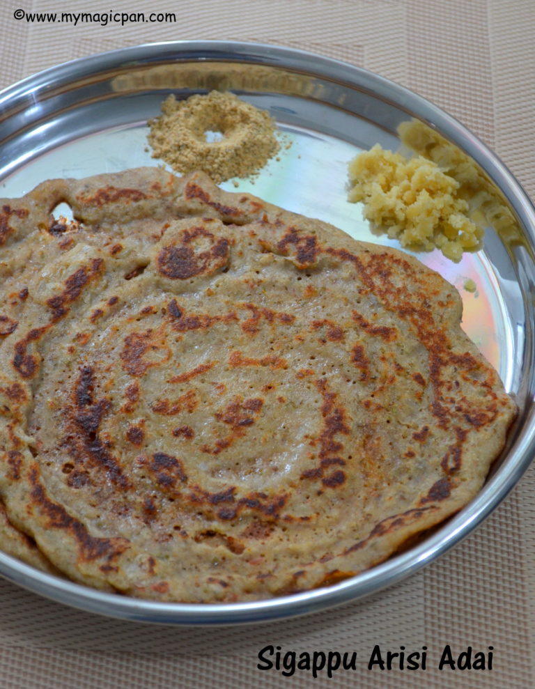 Red Rice Adai – Sigappu Arisi Adai