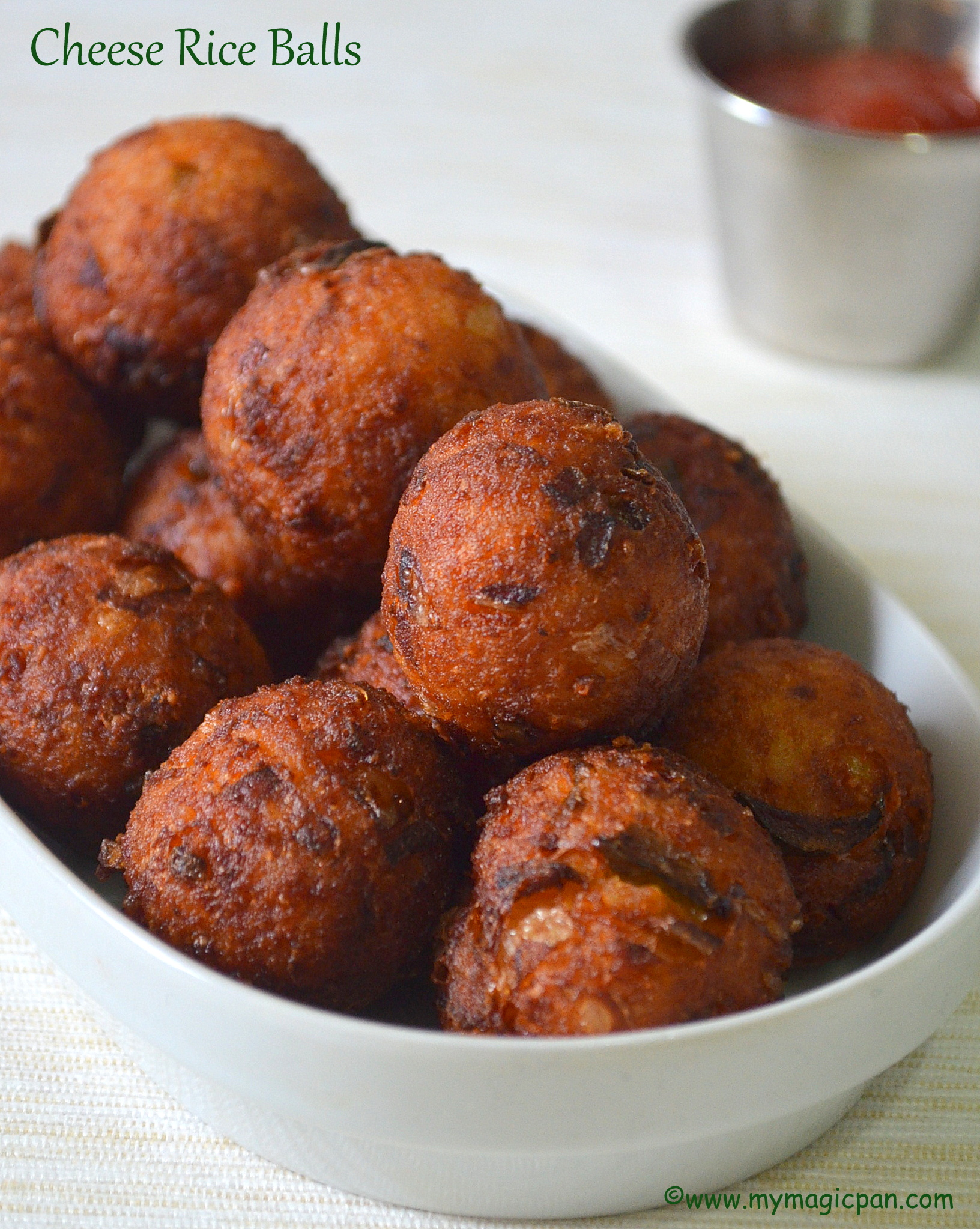 Cheese Rice Balls – Cheese Balls