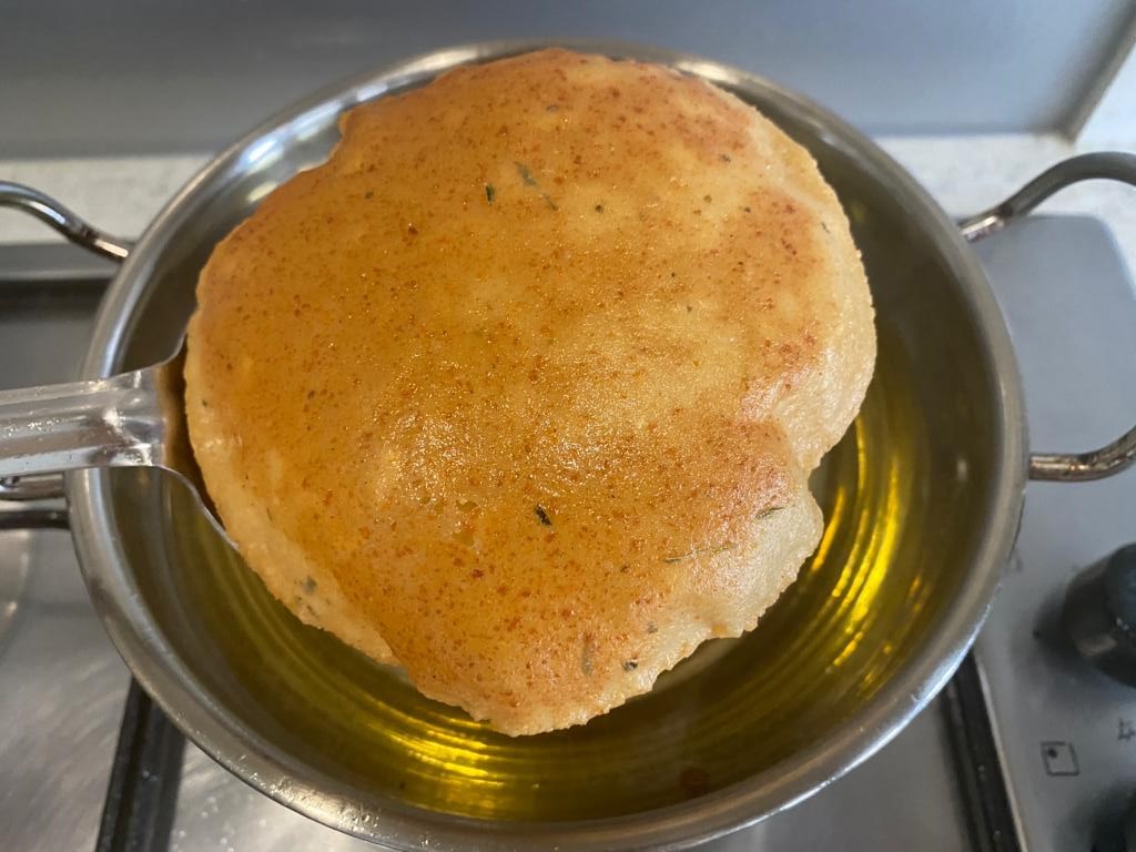 Paneer Poori – Wheat Flour Paneer Puri