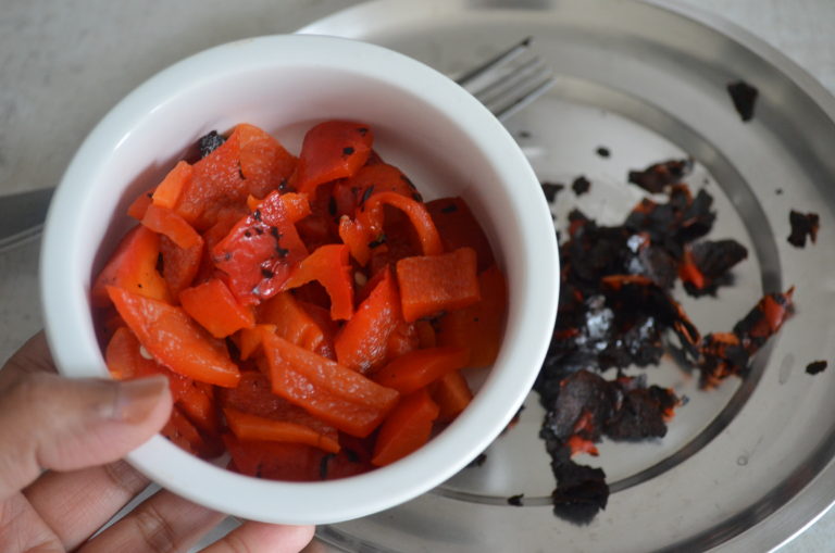 Red Capsicum Soup – Roasted Capsicum Soup