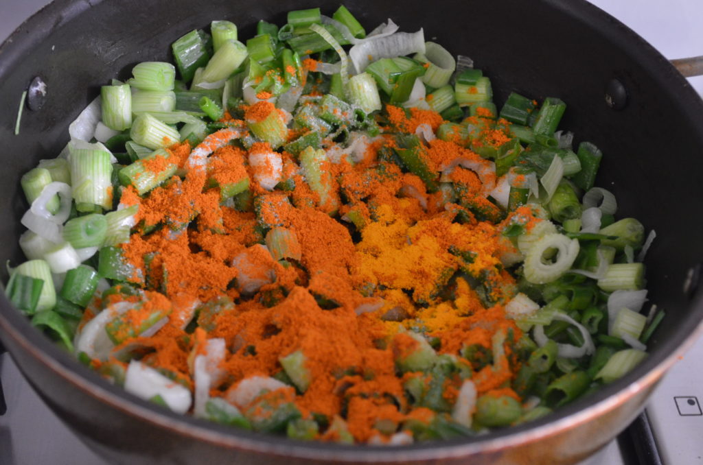 Spring Onion Sabji – Hari Pyaaz Sabzi