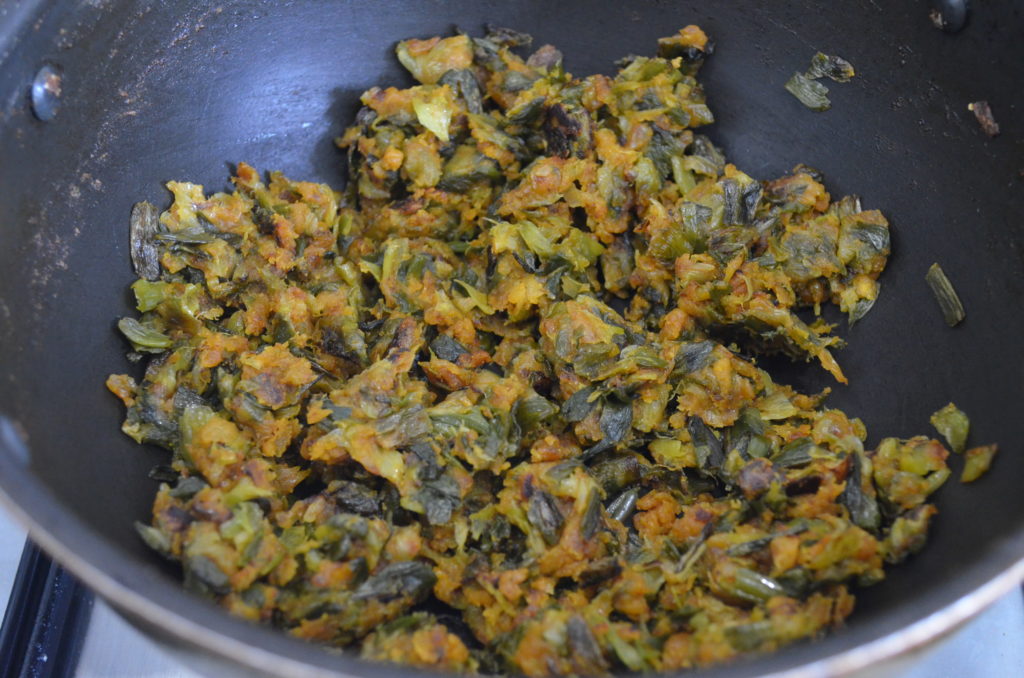 Spring Onion Sabji – Hari Pyaaz Sabzi