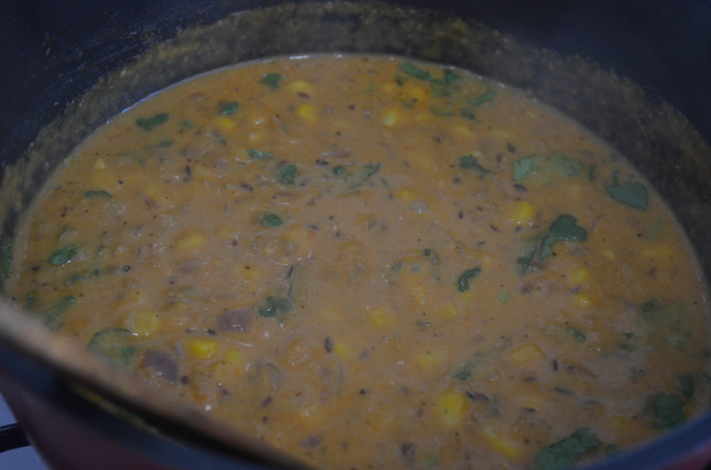 Sweet Corn Gravy – Sweet Corn Curry