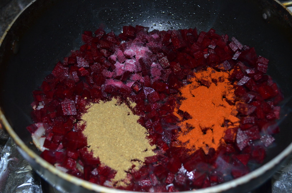 Beetroot Fry – Beetroot Poriyal