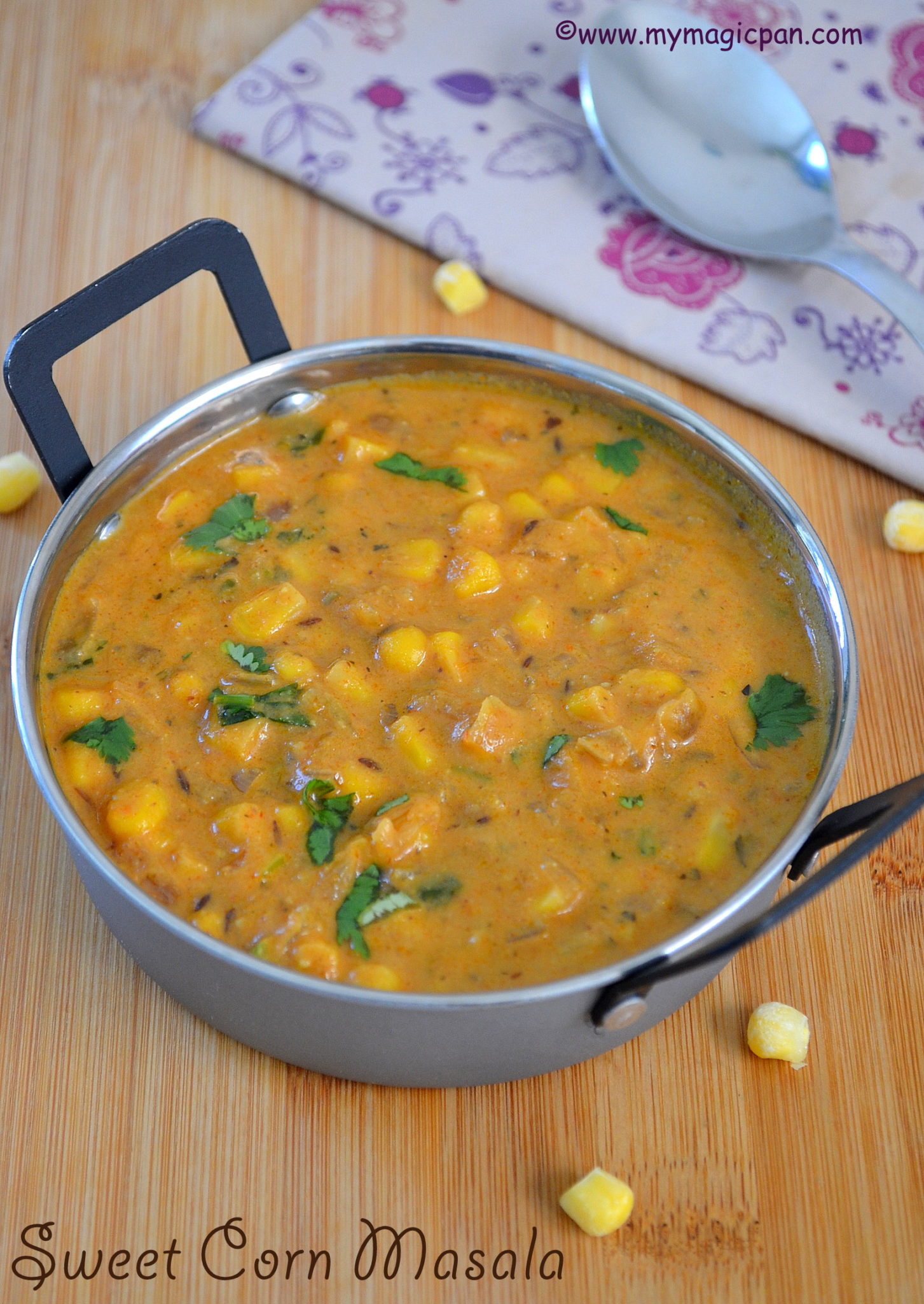Sweet Corn Gravy – Sweet Corn Curry