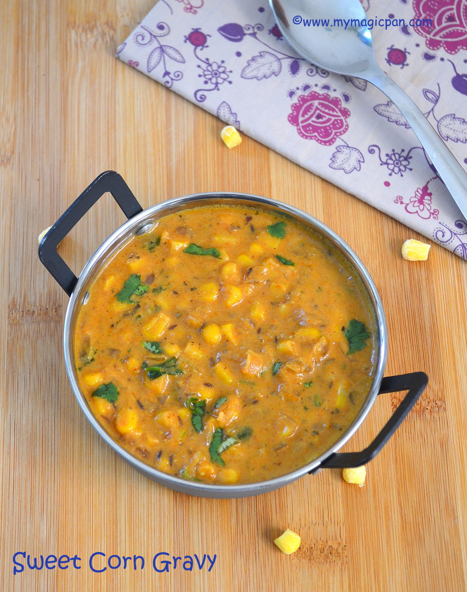 Sweet Corn Gravy – Sweet Corn Curry