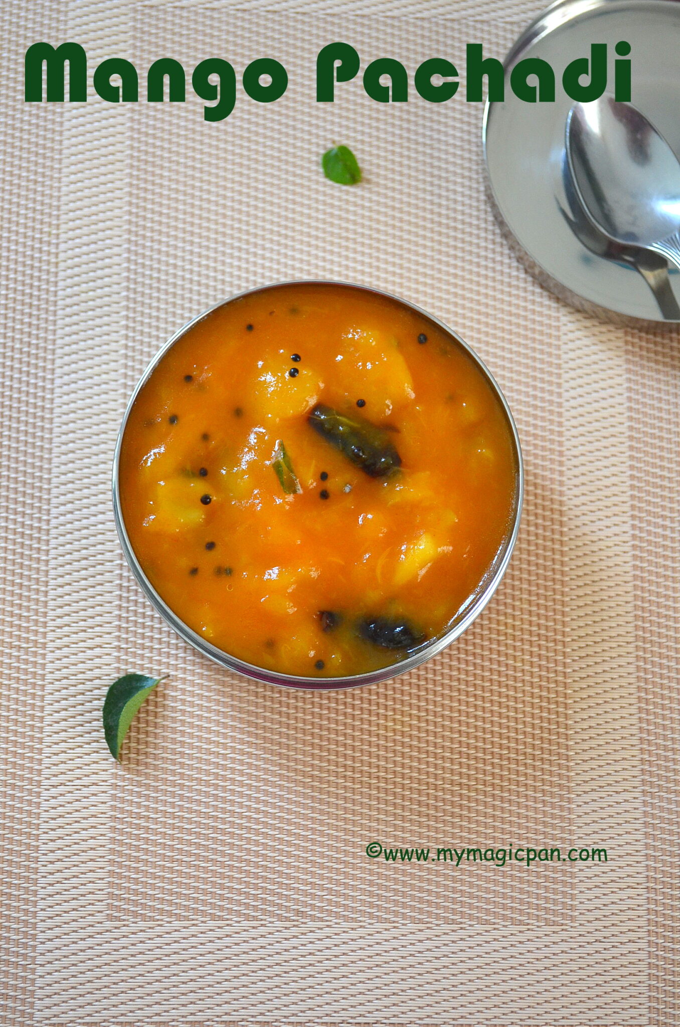 Raw Mango Sweet Pachadi – Mango Pachadi