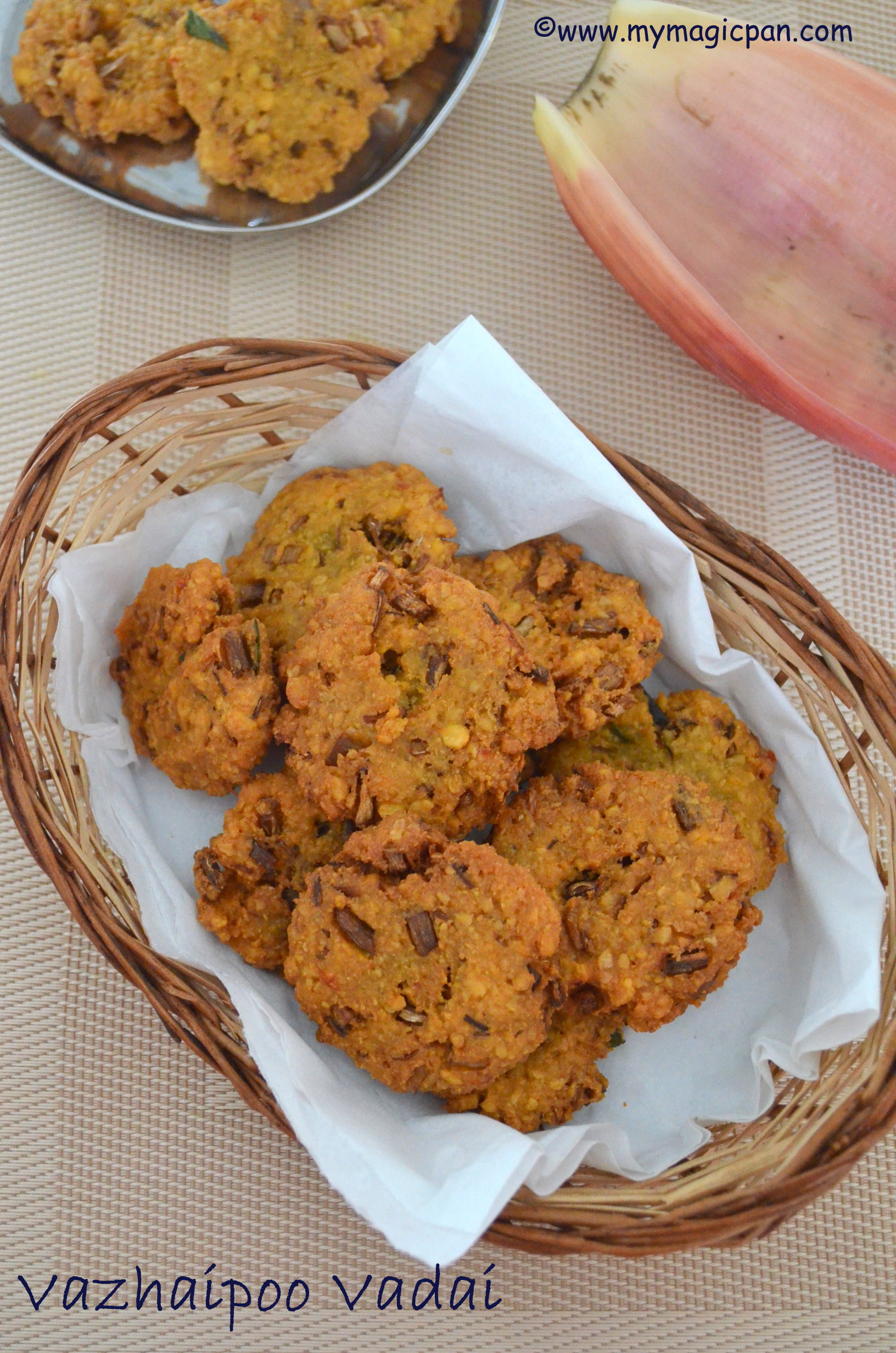 Vazhaipoo Vadai – Banana Flower Vada