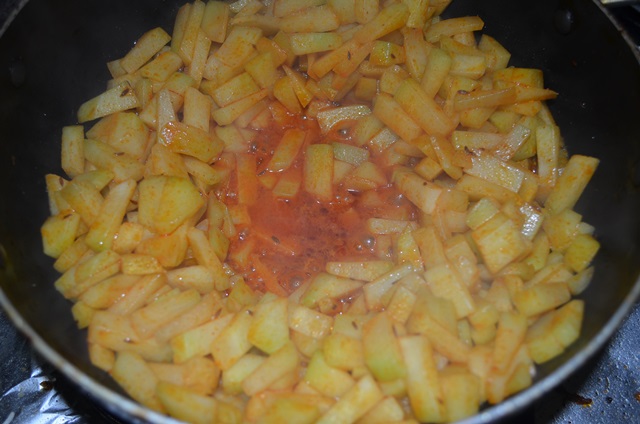 Chow Chow Fry – Chayote Fry