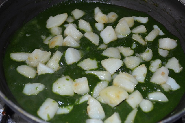 Aloo Palak Recipe