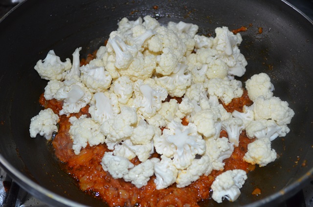 Gobi Sabzi – Cauliflower Sabzi