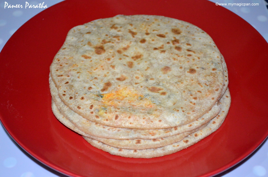 Paneer Paratha Recipe – How to make Paneer Paratha