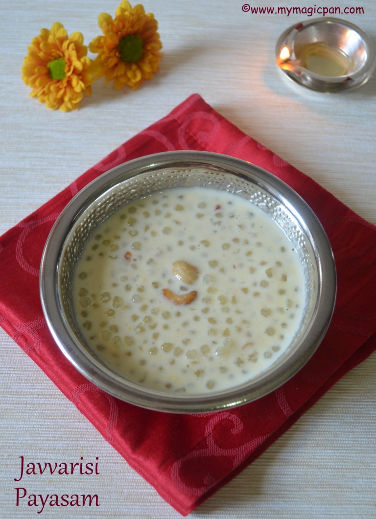 Javvarisi Payasam – Sago Kheer