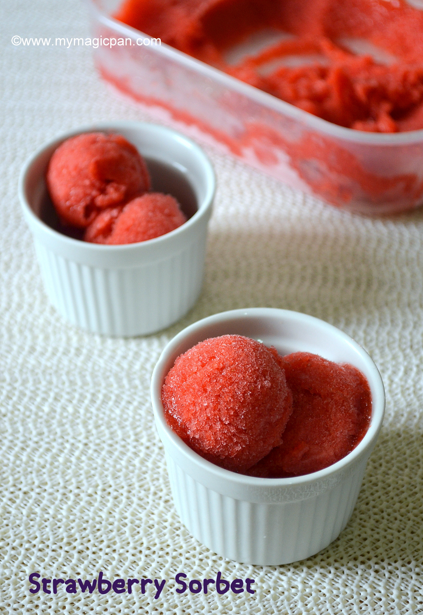 Strawberry Sorbet