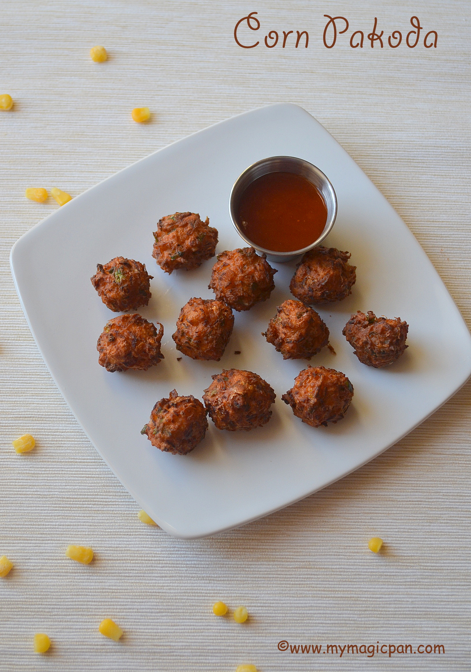 Corn Pakoda – Sweet Corn Pakoda