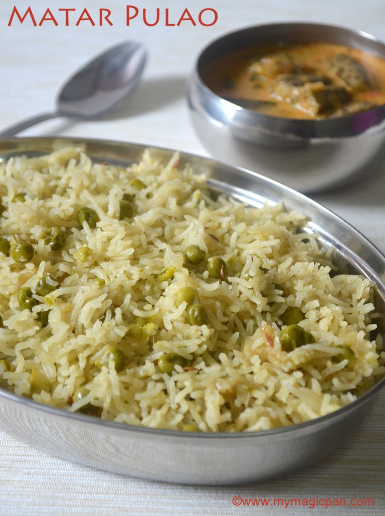 Peas Pulao – Matar Pulao