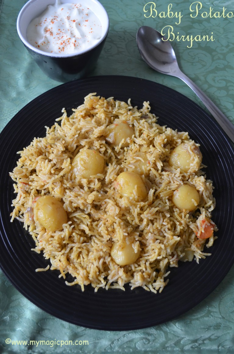 Baby Potato Biryani