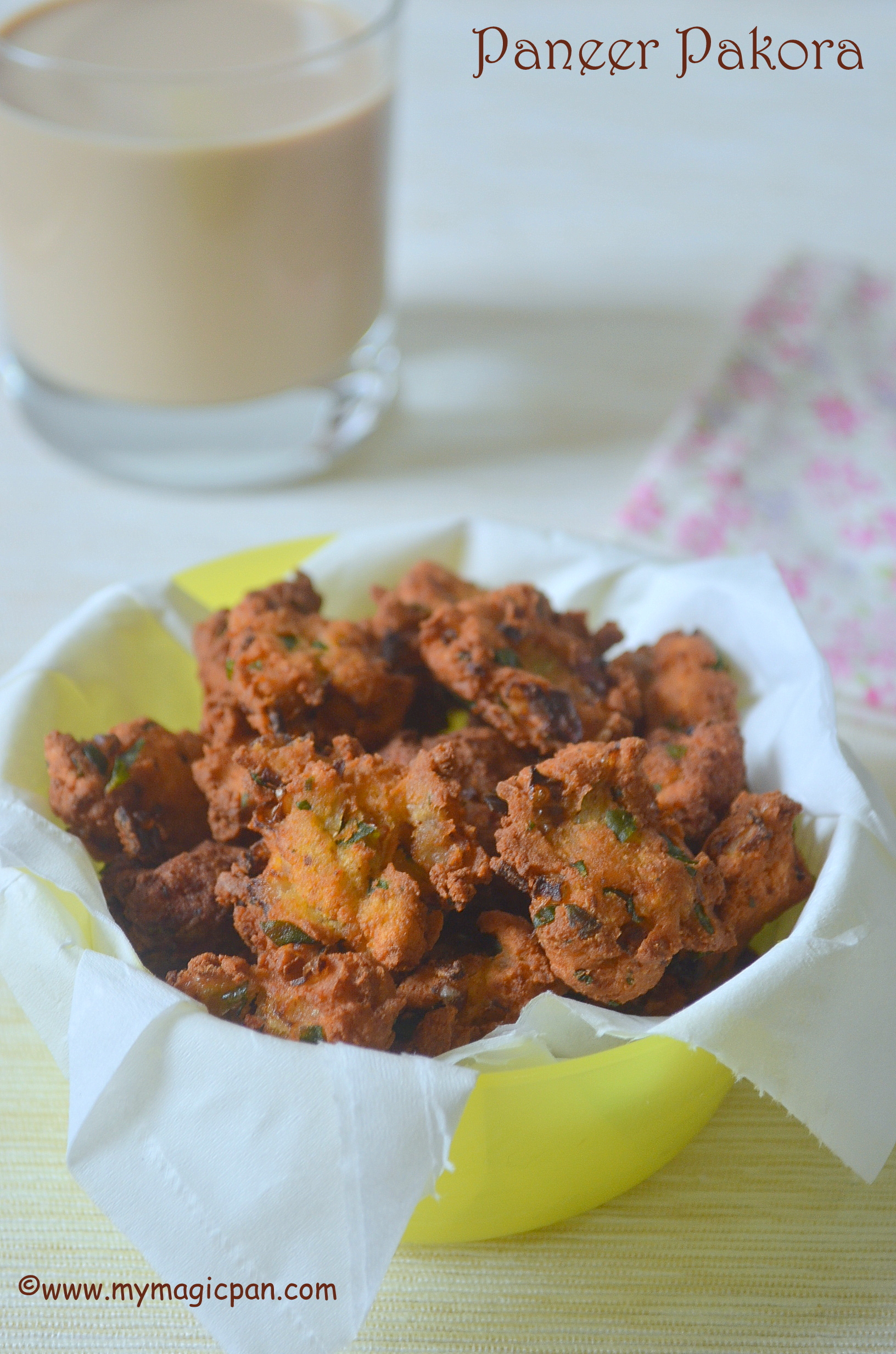 Paneer Pakoda – Paneer Pakora
