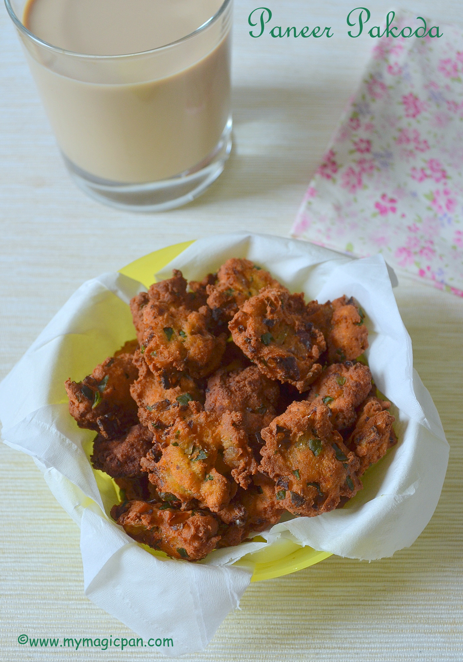 Paneer Pakoda – Paneer Pakora