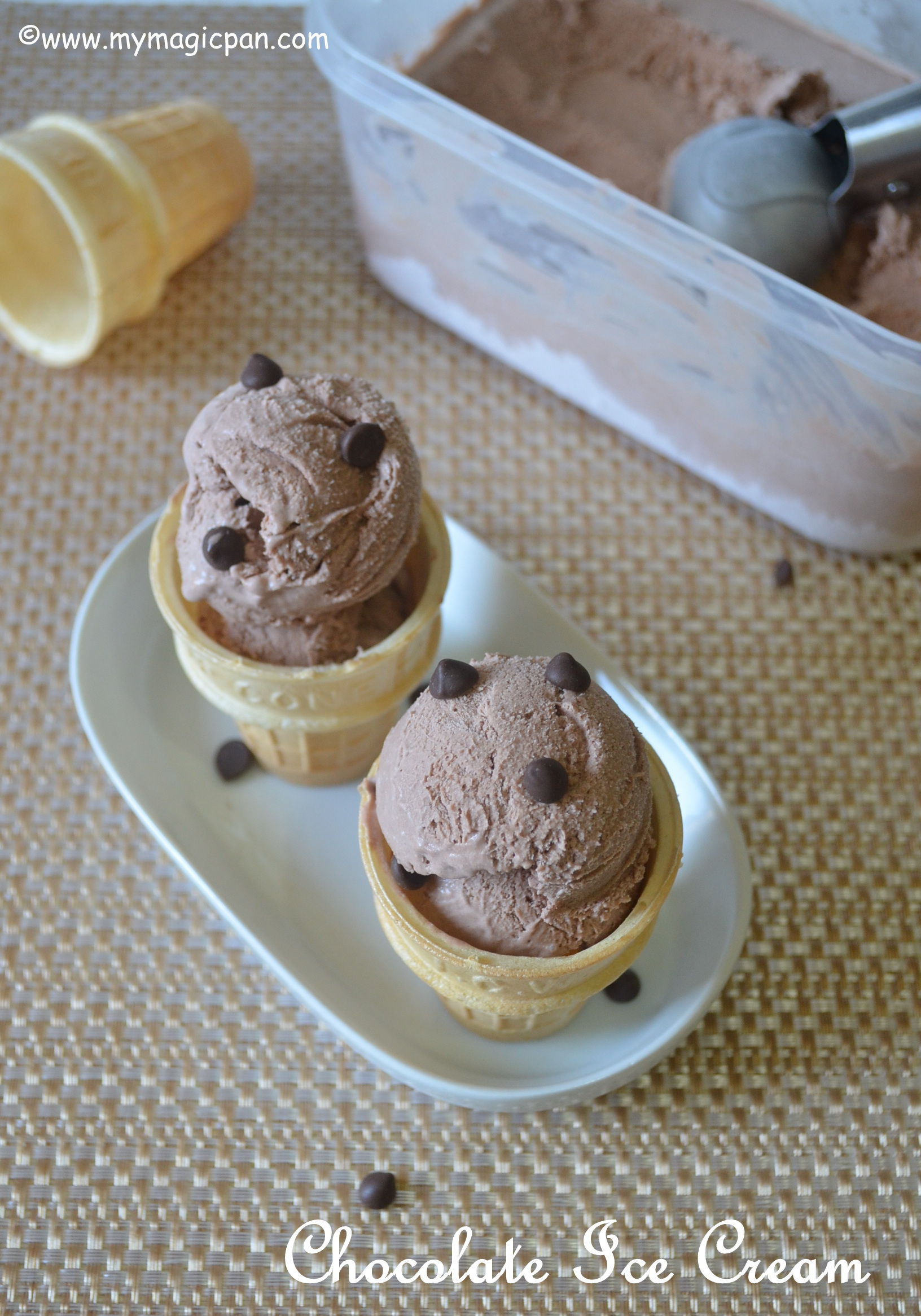Chocolate Ice Cream – No Ice Cream Machine