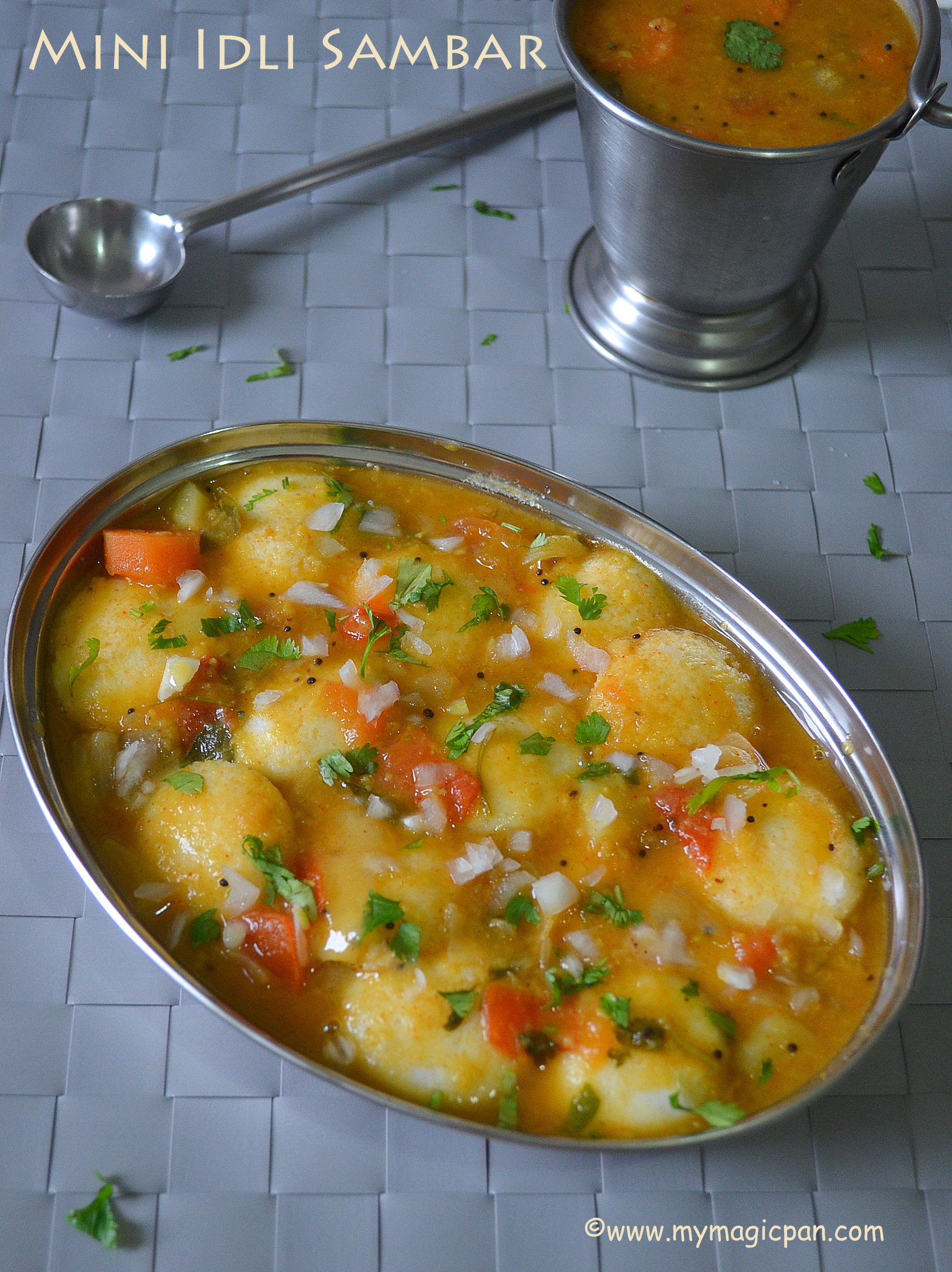 Mini Idli Sambar – Idli Sambar