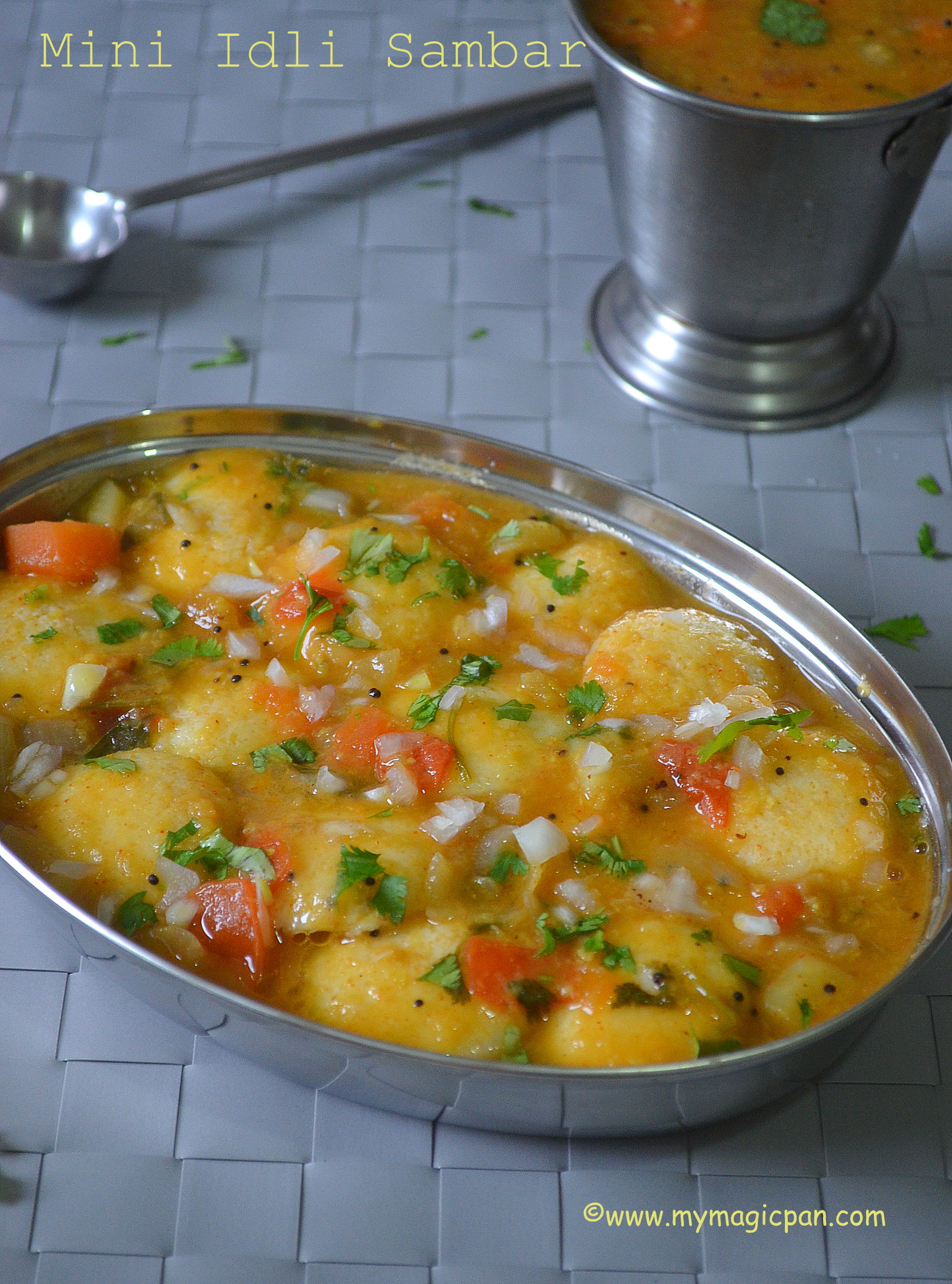 Mini Idli Sambar – Idli Sambar