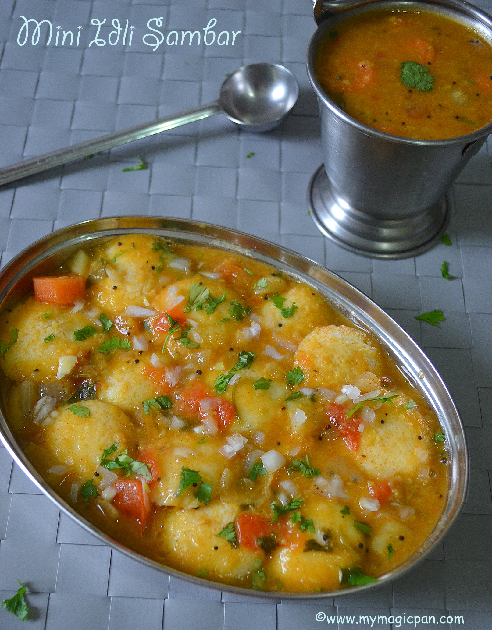Mini Idli Sambar – Idli Sambar